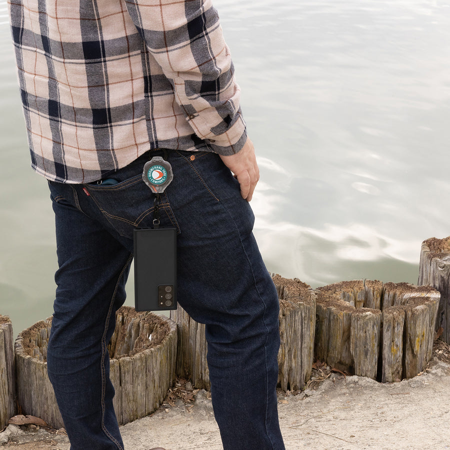 Boomerang Retractable Anti-Drop and Theft Phone Tether with Carabiner ...